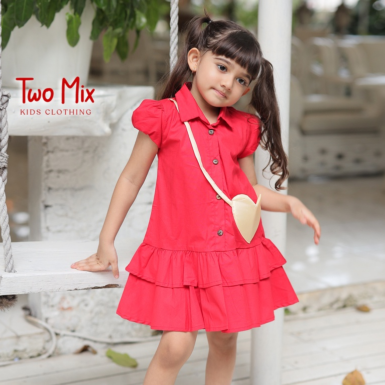 Jual Two Mix - Baju Mini Dress Anak Perempuan Cewek 1-8 Tahun 4118 4338 ...
