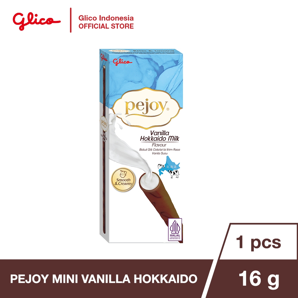 Jual Glico Pejoy Mini Vanilla Hokkaido Milk | Shopee Indonesia