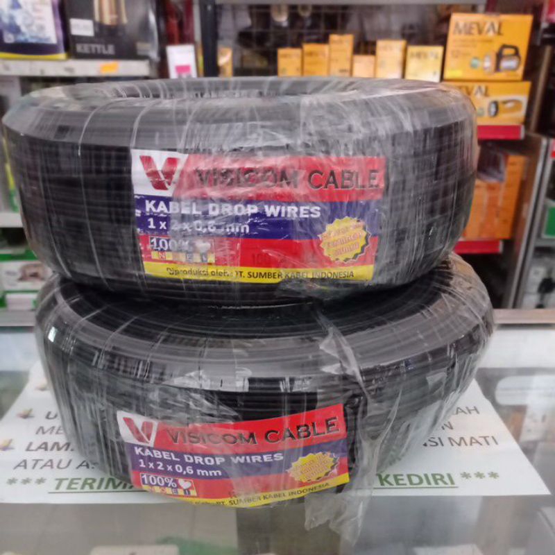 Jual Kabel Telepon - Roll 100 M / Kabel Outdoor | Shopee Indonesia