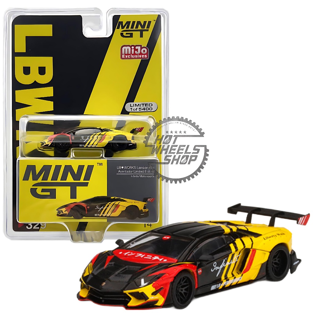 Jual MINI GT 329 MIJO LB WORKS Lamborghini Aventador Limited Edition ...
