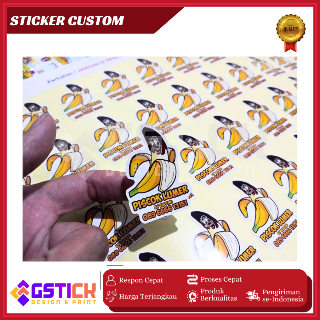 Jual STICKER LABEL KEMASAN 3x5 CM (50 PCS) | Shopee Indonesia