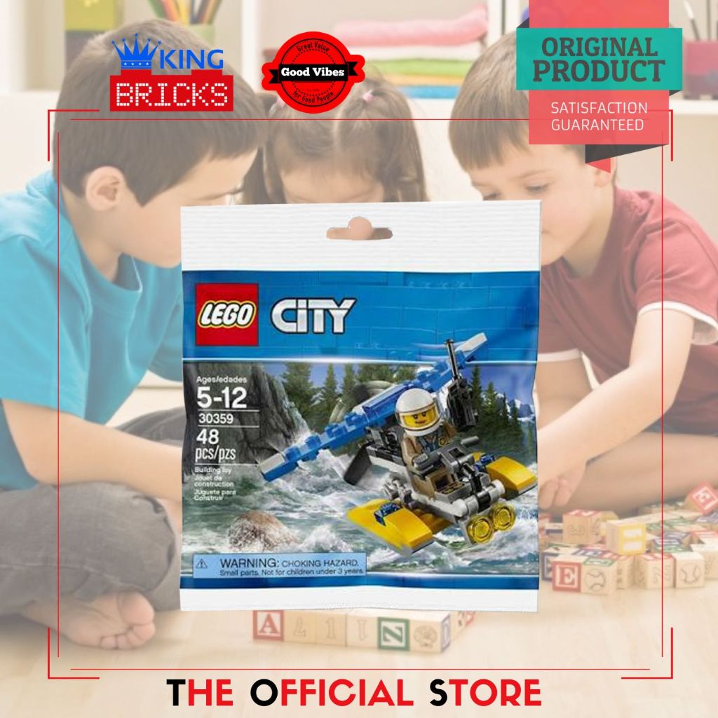 Jual LEGO Original POLYBAG 30359 Police Water Plane - Mainan Anak ...