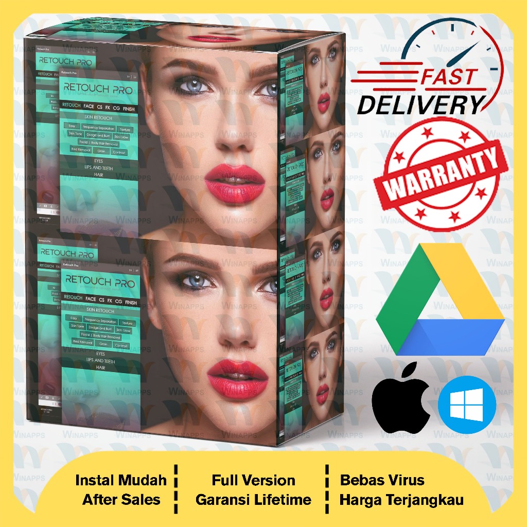 Jual Retouch Pro – Retouch Panel for Photoshop [Win & Mac] | Shopee ...