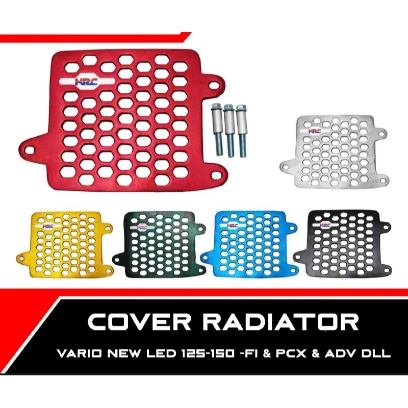 Jual Cover Radiator Variasi HRC Honda Vario Techno 125 Old & Vario 125 ...