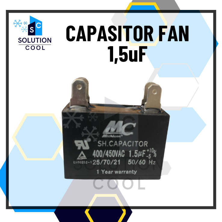 Jual Kapasitor Kipas/ Capasitor Fan AC 1.5uF, 2uF, 2.5uF, 3uF, 4uF, 5uF, 7uF, 8uF | Shopee Indonesia