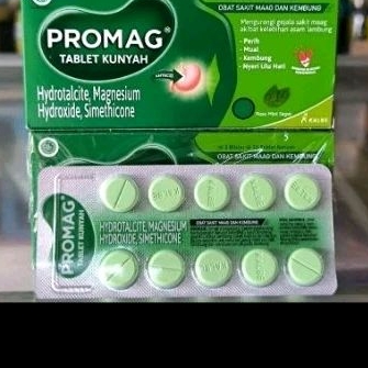 Jual Promag per pak isi 12 strip (120 butir) | Shopee Indonesia