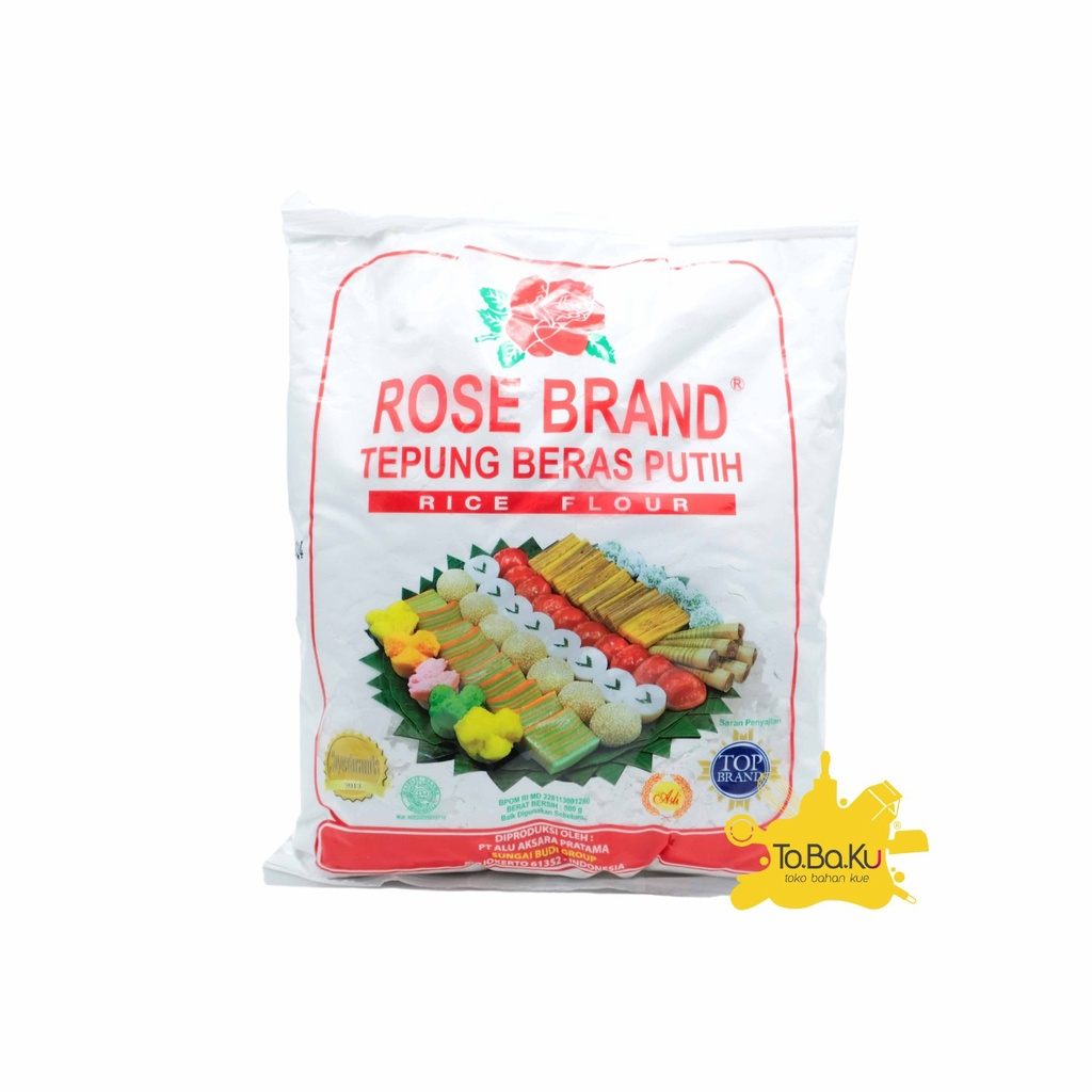 Jual Tepung Beras Rose Brand 500gr | Shopee Indonesia