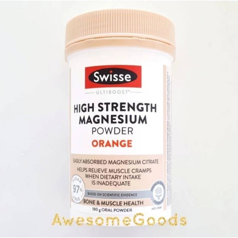 Jual Swisse Ultiboost High Strength Magnesium Powder 180g | Shopee ...