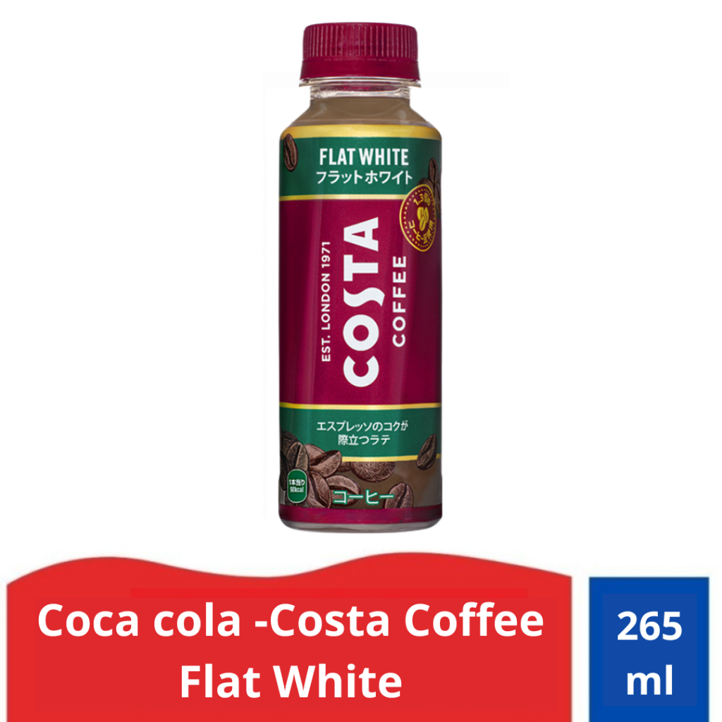 Jual Coca Cola - costa Coffee Flat White 265ml | Shopee Indonesia