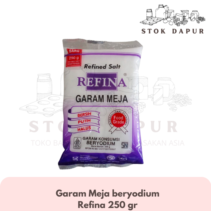 Jual Garam Refina 250 gr | Shopee Indonesia