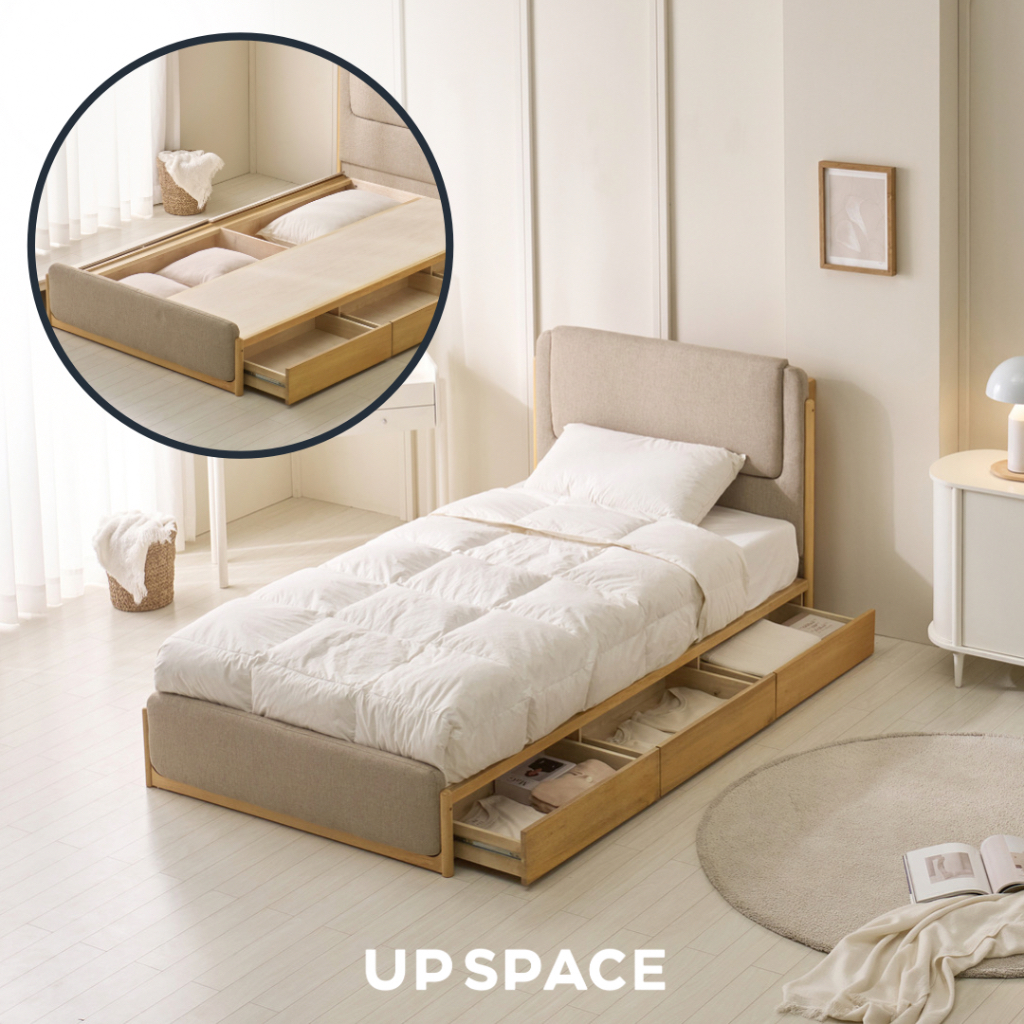 Jual Up Space Esca Bed Frame / Dipan Tempat Tidur Kayu / Divan Kayu ...