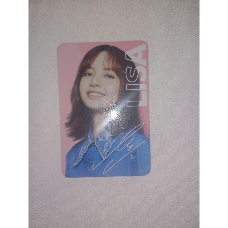 Jual Lisa Official Photocard Blackpink x Oreo | Shopee Indonesia
