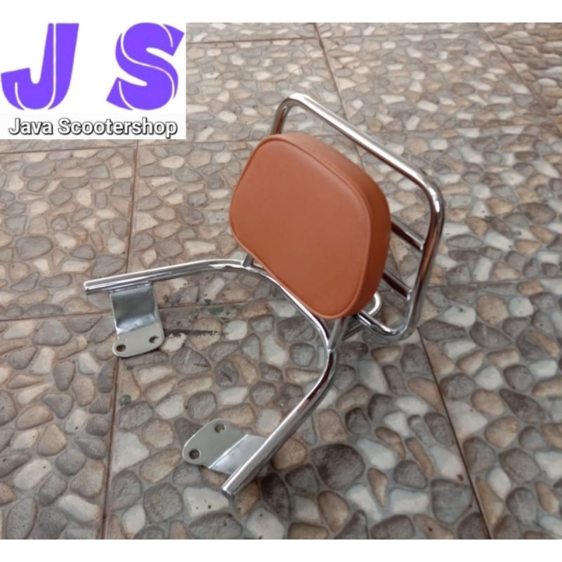 Jual Backrack dan jok sandaran honda stylo 160 / aksesoris honda stylo ...