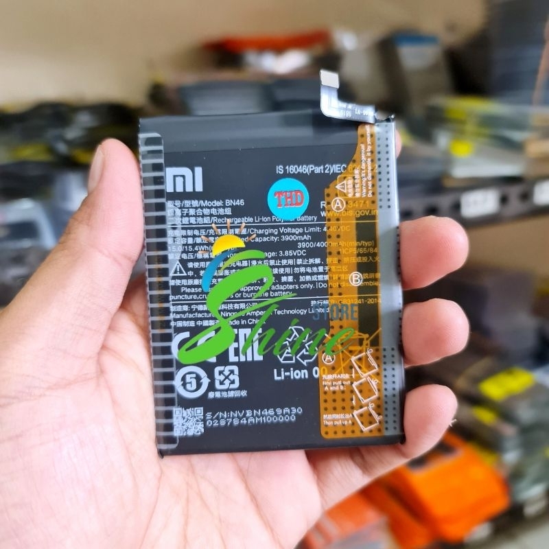 Jual Baterai Batre Xiaomi BN46 Original HP Xiaomi Redmi Note 8 8T ...