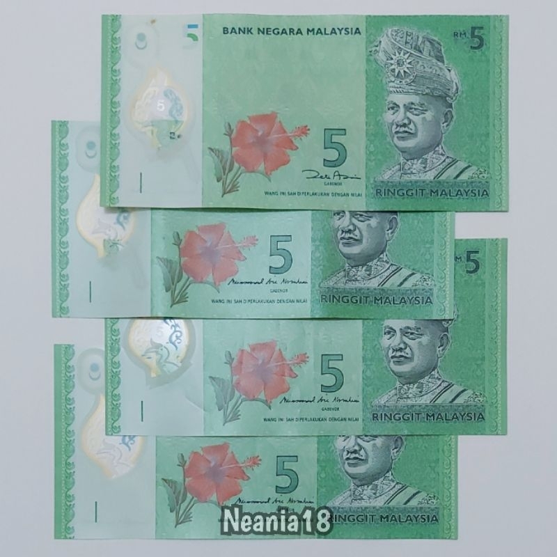 Jual Koleksi Ringgit Malaysia Pecahan 5 Ringgit Polymer | Shopee Indonesia