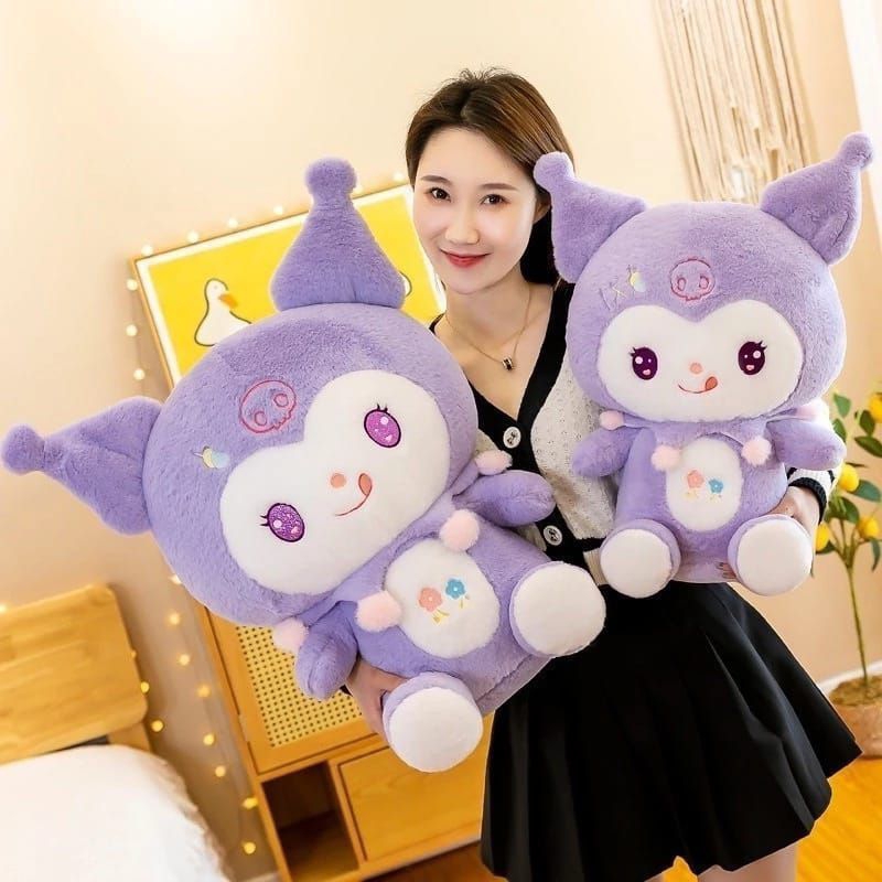 Jual Boneka Kuromi SanrioBoneka Anak Perempuan Mewah Kado Ulang Tahun ...