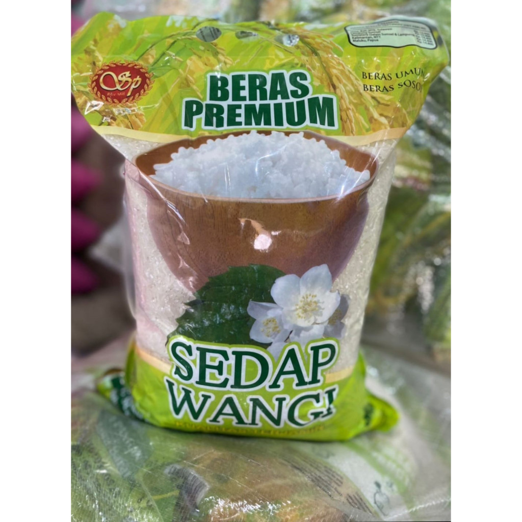Jual Beras Premium Sedap Wangi 5Kg | Shopee Indonesia