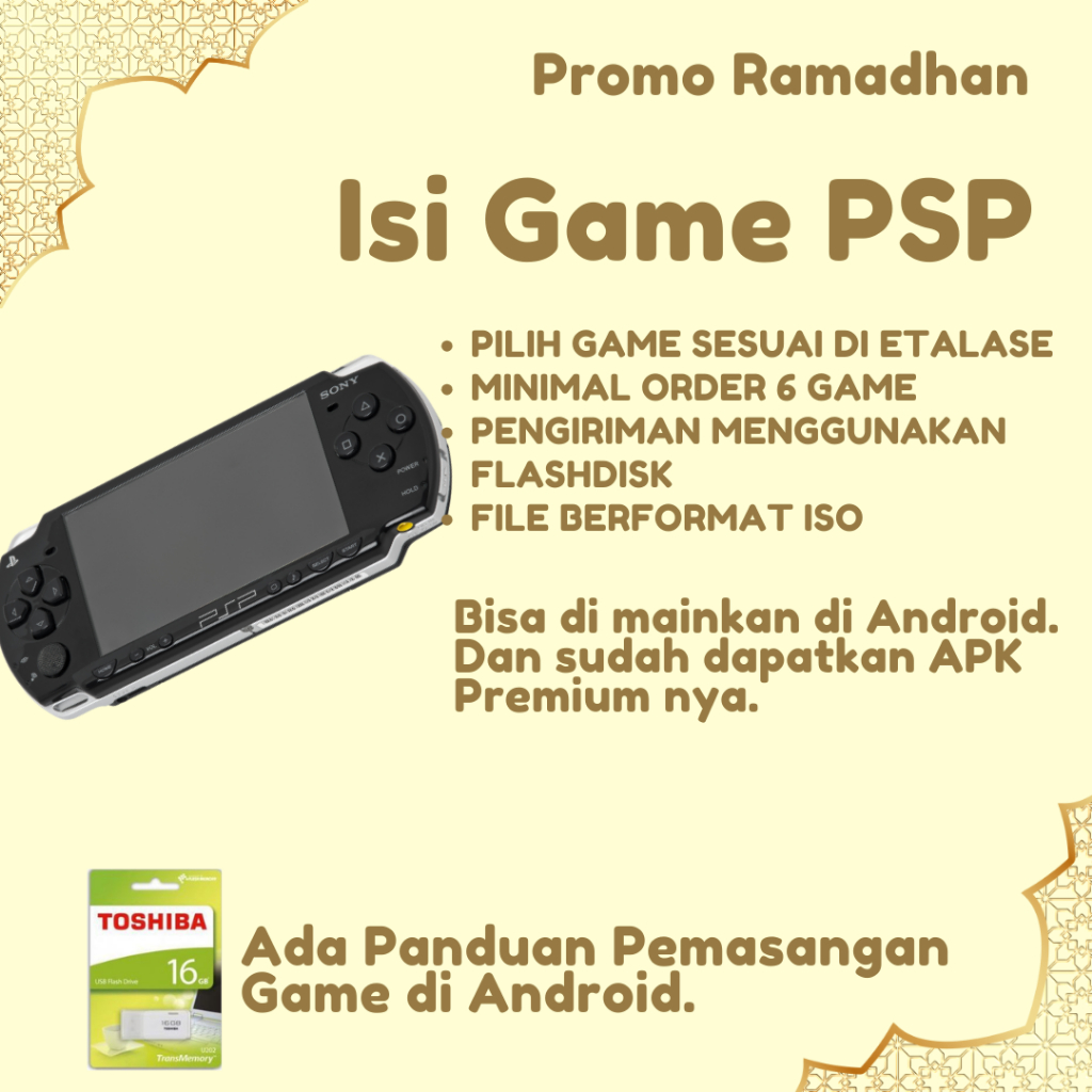 Jual Isi Game Satuan untuk PSP bisa buat Android dan PC | Shopee Indonesia