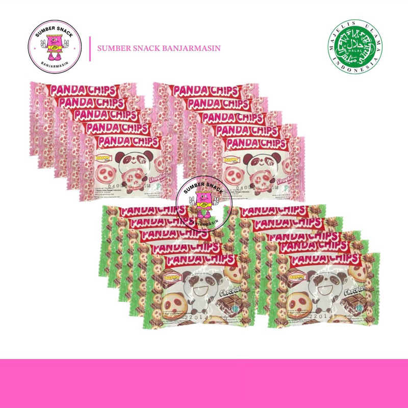 Jual Happy Time Panda Chips (Isi 10/Renceng) (5gx10) (2 Varian Rasa) | Shopee Indonesia