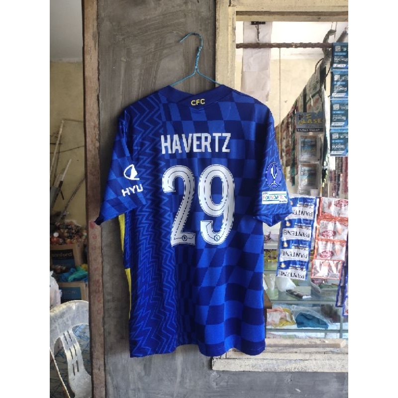 Jual Chelsea 21/22 Home #29. Havertz | Shopee Indonesia