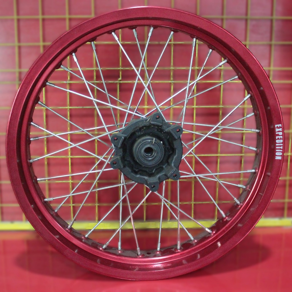 Jual Velg pelek velek expedition supermoto 300 ring 17 (DEPAN) + jari ...