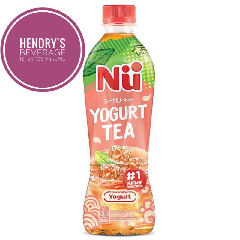Jual nu yogurt tea 1karton isi 24pcs | Shopee Indonesia
