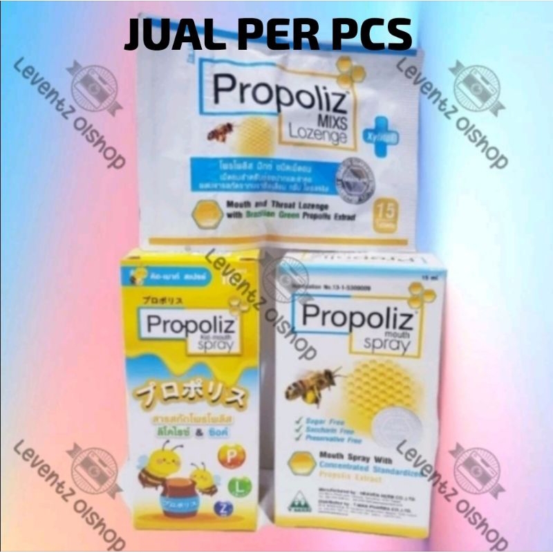 Jual Propoliz Propoliz Mouth Spray/Popoliz kid Original formula ...