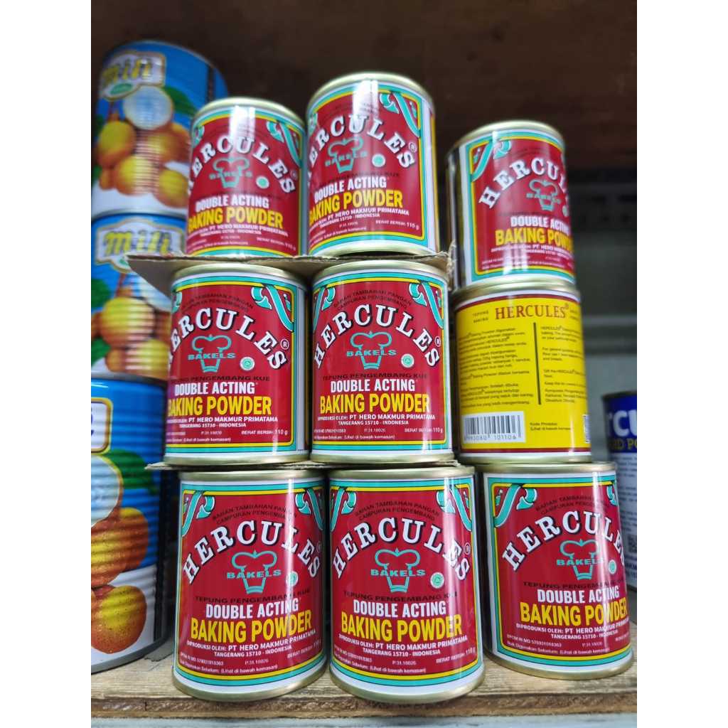 Jual Baking Powder Hercules kaleng | Shopee Indonesia