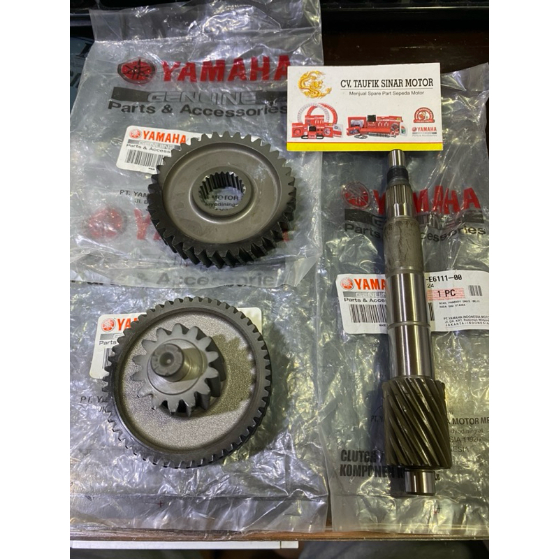 Jual GEAR GIR GIGI BOX RASIO YAMAHA FAZZIO 125 BEJ 100% ORIGINAL YGP ...