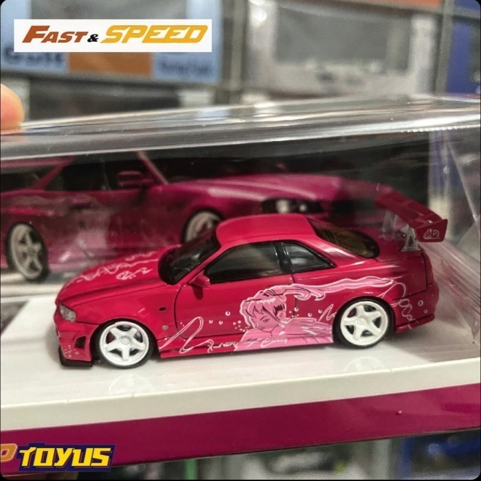 Jual Skyline GTR R34 Ztune n Figure Fast and Furious Suki Pink | Shopee ...