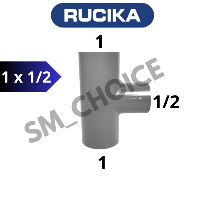 Jual RUCIKA TEE 1 X 1/2 AW INCH RUCIKA T 1 x 1/2 AW INCH RUCIKA ...