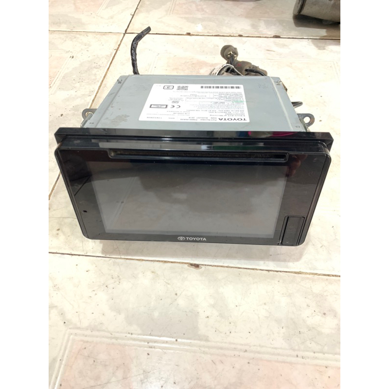 Jual head unit ORIGINAL TOYOTA AVANZA | Shopee Indonesia