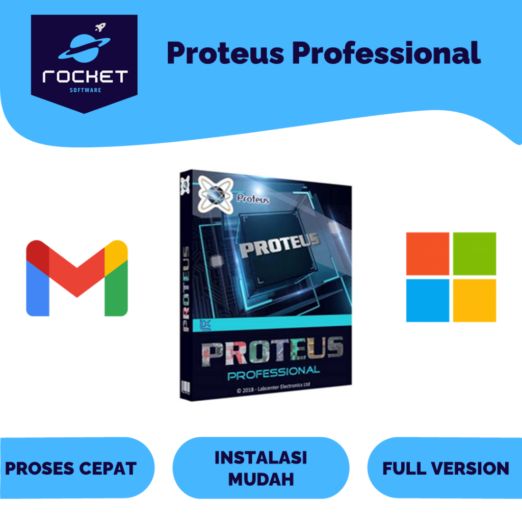 Jual Proteus Professional 8.17 edisi 2024 Lifetime Software untu ...