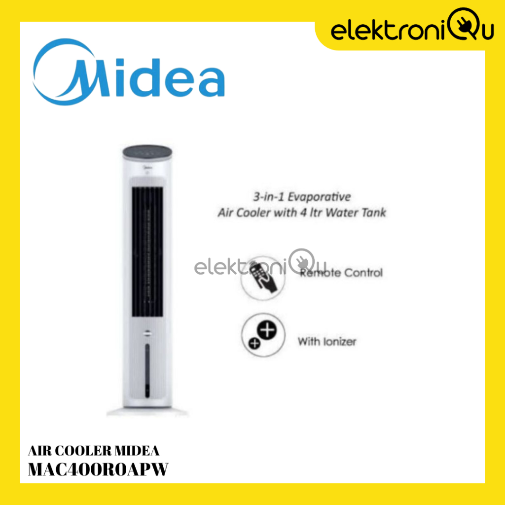 Jual AIR COOLER MIDEA MAC400R0APW TOWER FAN | Shopee Indonesia