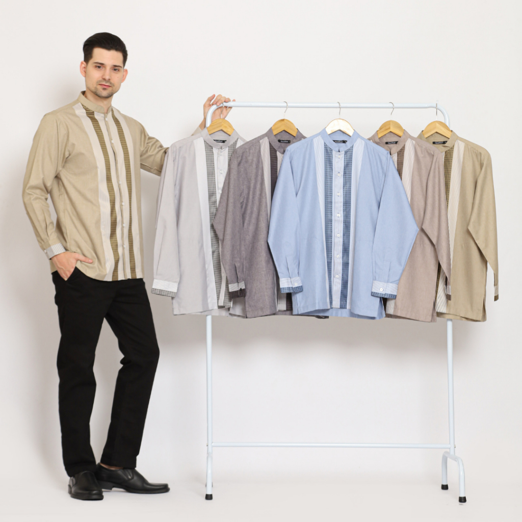 Jual Lutfhi Long Sleeve Koko | Shopee Indonesia