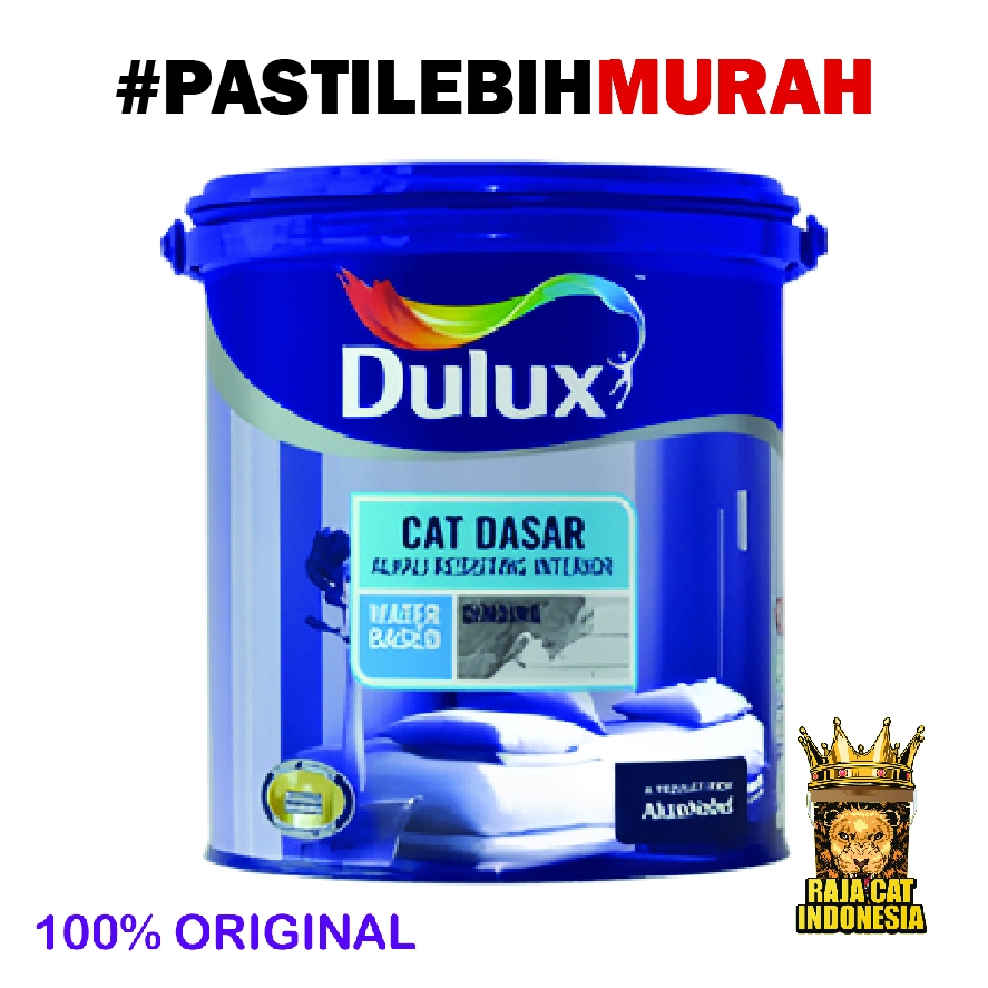 Jual Cat Dasar Tembok Interior Dulux Alkali Resisting Primer Putih 2.5 L | Shopee Indonesia