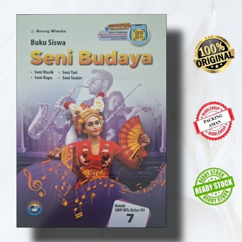 Jual Buku Siswa Seni Budaya untuk SMP / MTs Kelas 7 - Surya Grafika Mandiri | Shopee Indonesia