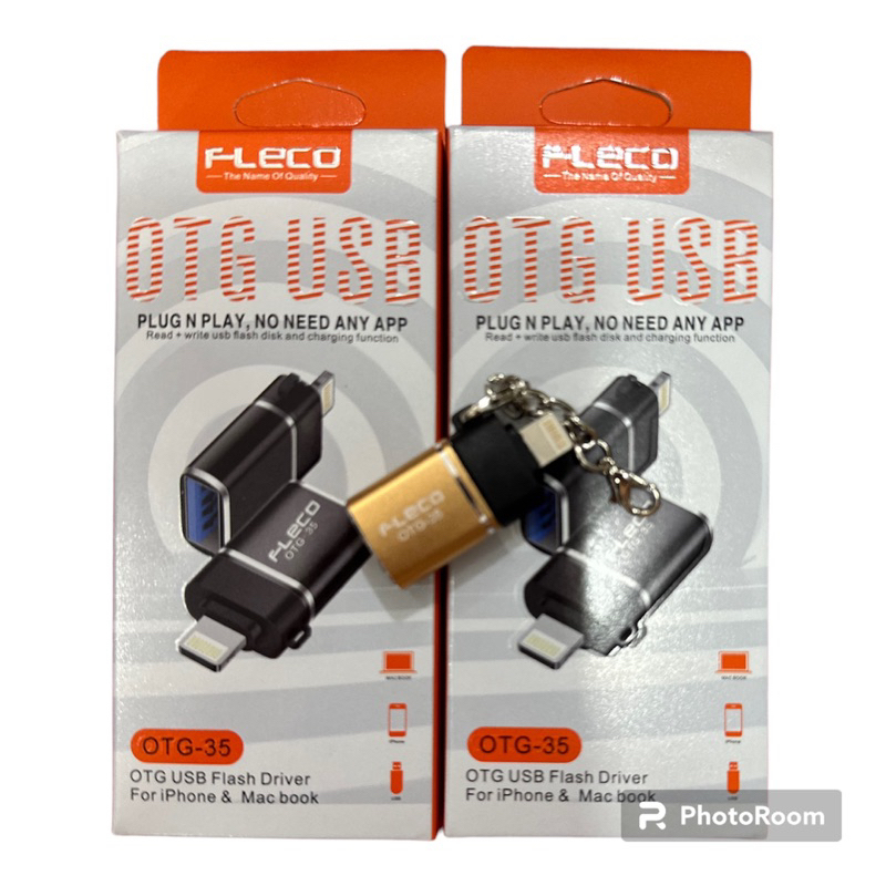 Jual Fleco Otg Female USB to Lighting Port Apple Iphone Ipad | Shopee ...