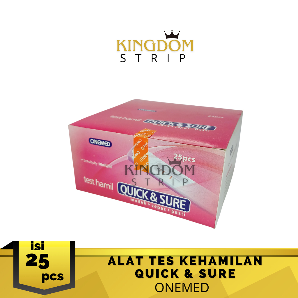 Jual Alat Tes Kehamilan Quick & Sure BOX | Shopee Indonesia