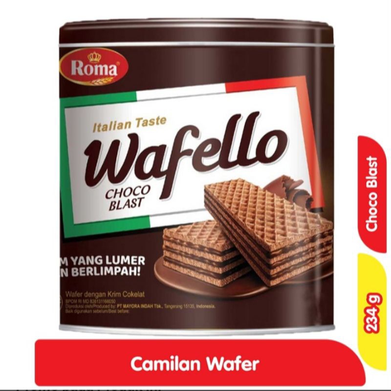 Jual Wafello Choco Blaat 234 Gram | Shopee Indonesia