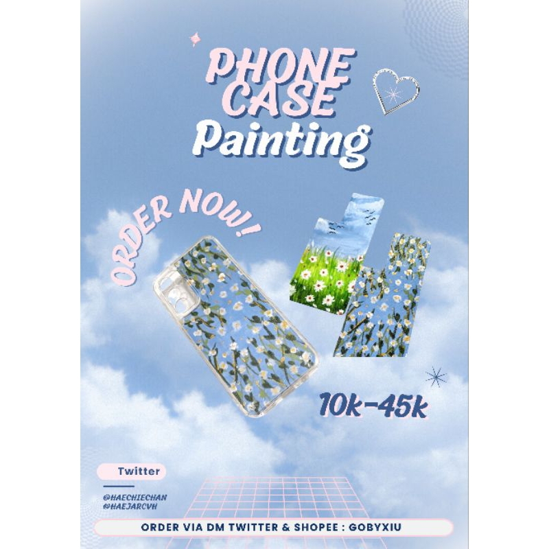 Jual [PRE-ORDER] Phone Case Painting Custom By req @haejarcvh (GANTI KE ...