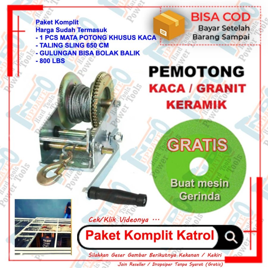 Jual katrol buka tutup sleding kerekan set kanopi geser void sliding ...