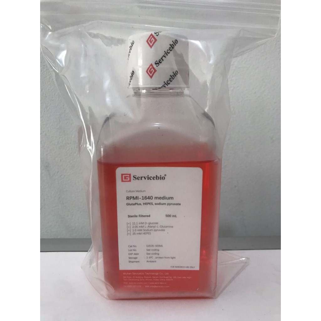 Jual Media RPMI-1640 Medium, GlutaPlus, HEPES, Sodium Pyruvate, 500ml | Shopee Indonesia