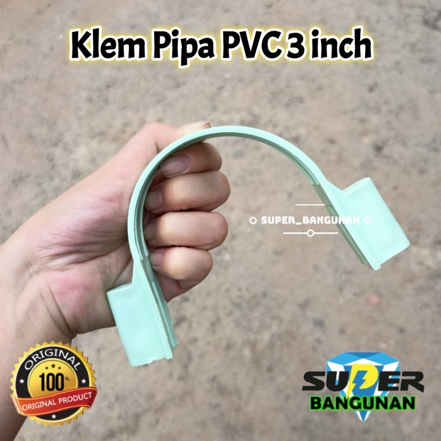 Jual Klem Pipa PVC 3 inch | Shopee Indonesia