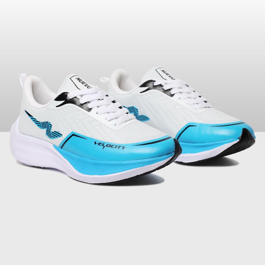 Jual NUEVO - Sepatu Running Nuevo Velocity Putih Silver Olahraga ...