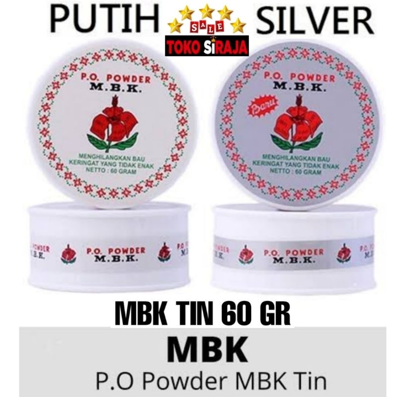 Jual ORIGINAL MBK POWDER SUPER SILVER POT 60 GR / MBK POWDER BIASA POT ...