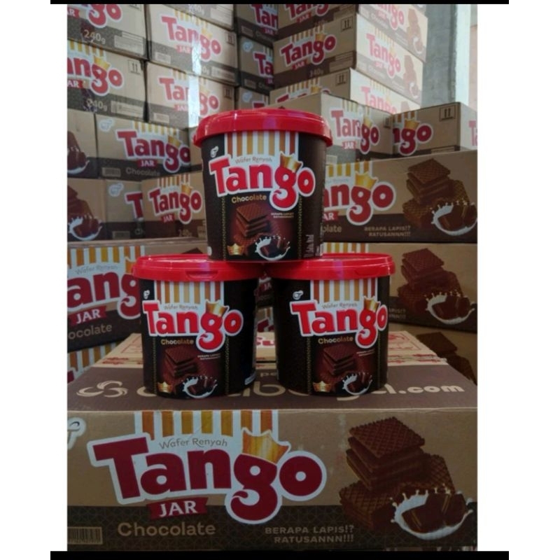 Jual Wafer tango jar coklat 240g | Shopee Indonesia