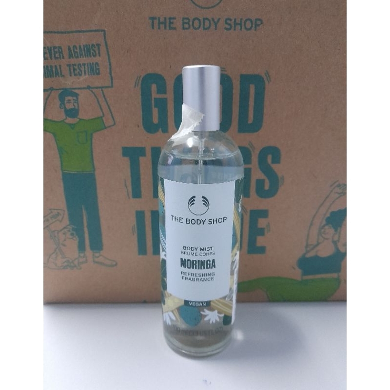 Jual The body shop moringa body mist 100ml | Shopee Indonesia