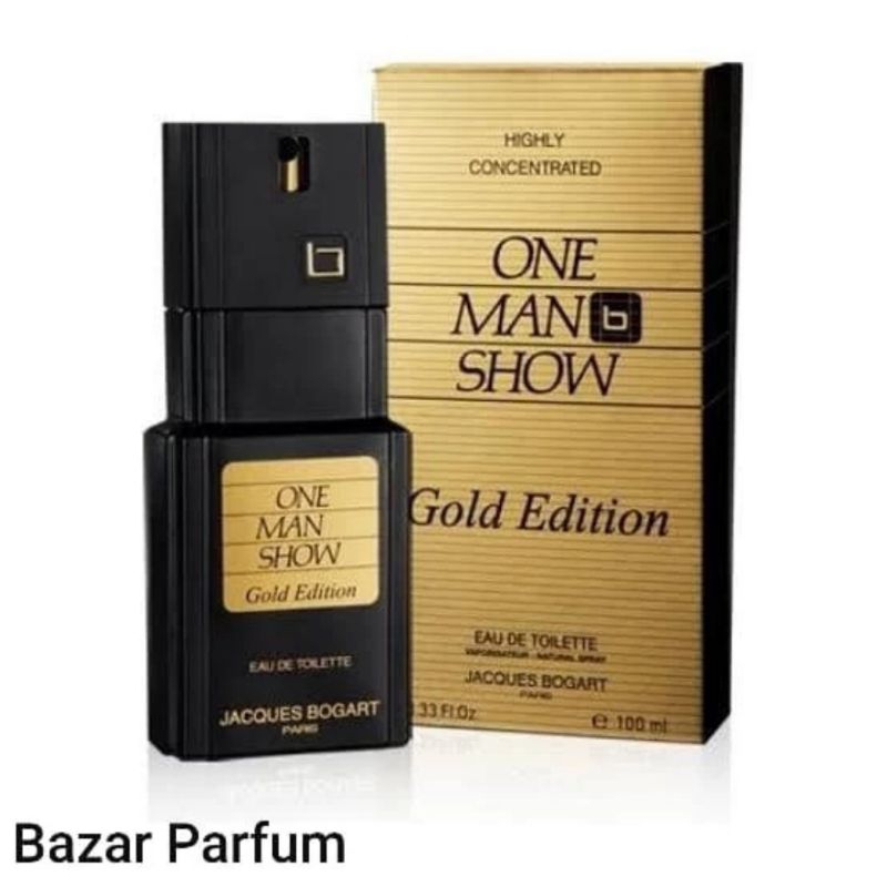 Jual One Man Show Gold Edition Jacques Bogart Original Men Parfum Pria ...