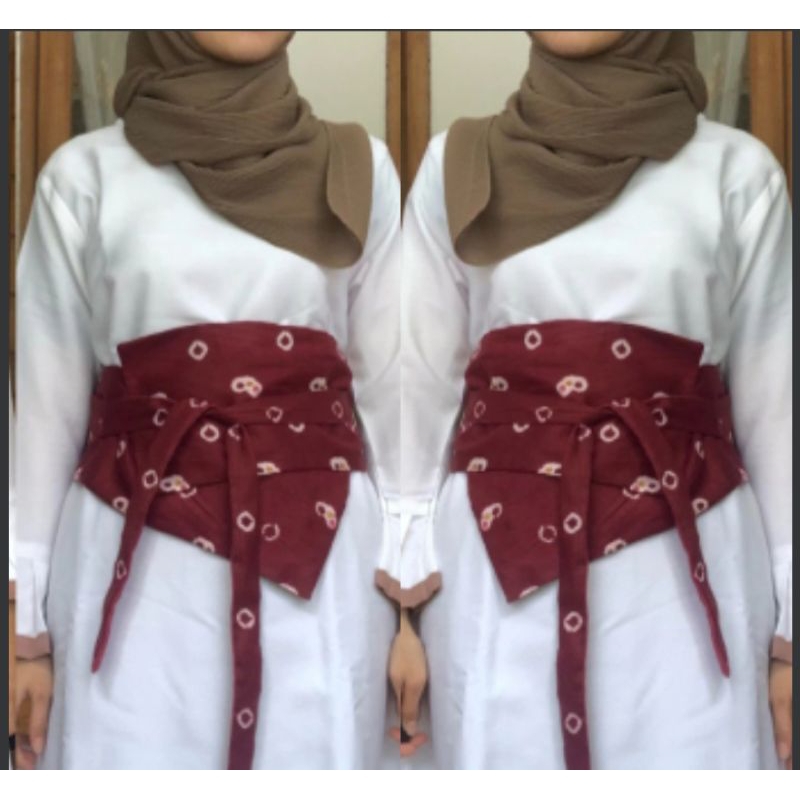 Jual READY OBI BELT KAIN & SELENDANG KAIN BATIK ETNIK JAWA VIRAL ...